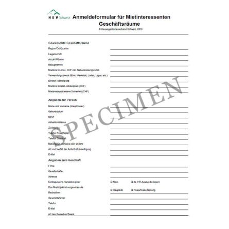 Anmelde- & Bewerbungsformulare - Formulare & Verträge